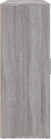 Příborníky 3 ks šedé sonoma 60 x 31 x 84 cm kompozitní dřevo 3276579