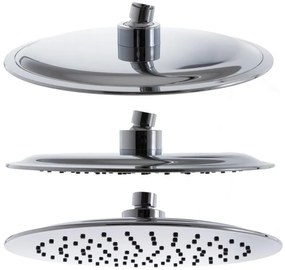 Erga Erga, SLIM sprchová hlavice o průměru 25cm, chromová, ERG-YKA-BP.BRG25-CHR