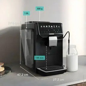 Siemens TP553E07 EQ500 iAroma černá / Automatický kávovar / 1500 W / 1