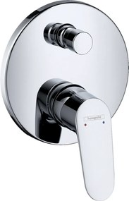 Hansgrohe Focus E2, vanová baterie pod omítku, chromová, 31945000