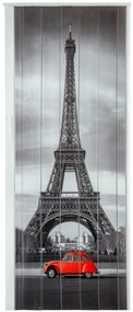 STANDOM - STANDOM Shrnovací dveře plastové plné s potiskem Eiffelova věž Paříž 83 cm, 201,5 cm