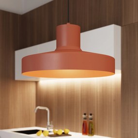 Sollux Lighting Závěsné svítidlo BILO okrově červené