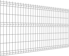 PLOTOVÝ PANEL 3D 1230X2500CM, DRÁT 3,1MM - ANTRACIT, RAL7016