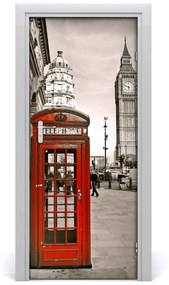 Fototapeta samolepící na dveře Vintage Big Ben 75x205 cm