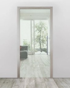 Celoskleněné dveře do pouzdra - Čiré Průchozí šířka (cm): 100, Průchozí výška (cm): 210