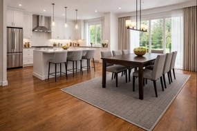 Vopi, Kusový koberec Udinese šedý čtverec, 100x100, šedá, chodba / předsíň