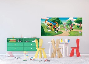 Dětská vliesová fototapeta na zed' Mickey Mouse Sporty, Disney | 202 x 90 cm | DFTDNH 5323