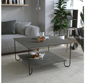 Asir Konferenční stolek MARBO 45x80 cm šedá 776HMS2856