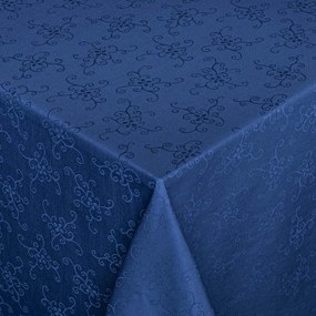 Ubrus Veba GARBO Folklor tmavá modrá Velikost: 135x180 cm