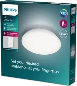 Philips Wincel CL630 24W 40cm bílá / stropní svítidlo / LED / 2500lm /
