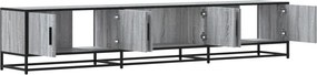 TV skříňka šedá sonoma 210 x 35 x 41 cm kompozitní dřevo 3300793