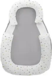 KikkaBoo Polohovací podložka Dots Grey / od narození