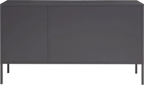 Šedá ocelová vitrína 140x80x45 cm Acier – Premier Housewares