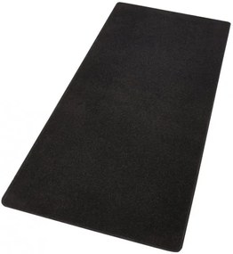 Hanse Home Collection koberce Kobercová sada Fancy 103004 Schwarz - 3 díly: 67x140 cm (2x), 67x250 cm (1x) cm