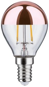 Paulmann LED zrcadlená žárovka E14 2,6W 827 měď