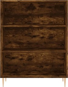 vidaXL Skříň highboard 69,5 x 34 x 180 cm kompozitní dřevo [3196064] Barva: šedá sonoma