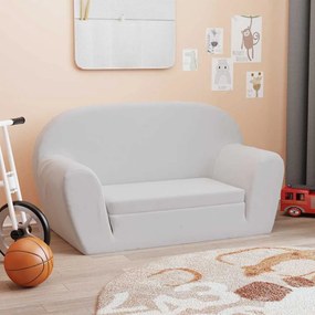 Dětská rozkládací pohovka / lehátko, šedá 243257