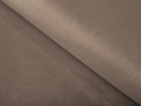 Biante Sametový kulatý ubrus Velvet Premium SVP-005 Světle hnědý Ø 120 cm