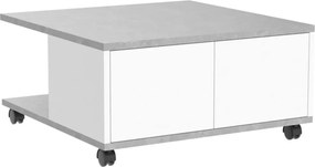 FMD Mobilní konferenční stolek [428800] Barva: Bílá