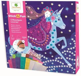 Stick & Fun - mozaika - jednorožci