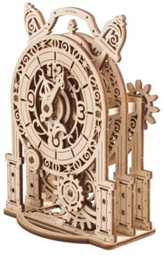 Ugears 3D dřevěné mechanické puzzle Dekorační budík