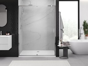 Mexen Exo sprchové dveře křídlové 160 cm, transparentní, chrom - 819-160-000-01-00