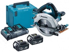 Makita - 18V AKU okružní pila 190 mm, 2x aku 5,0 Ah LXT, nabíječka DHS710PT2J