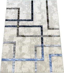 BE Koberec Esprit 3609 NAVY - tmavě modrý obdélníkový Rozměr: 60x100 cm