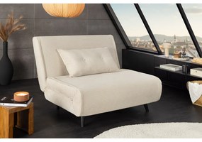 Massive home | Rozkládací lehátko SMART 100cm, béžové