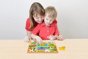 2Kids Toys Vkládací puzzle Mazlíčci