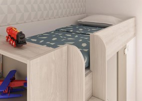 Aldo Patrová postel pro dvě děti Bo1 90x200 - smoky blue