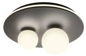 Redo Stropní LED svítidlo Corum 2 Barva: Černá