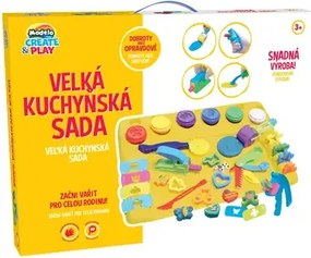 MODELO Kuchyňská modelovací sada s podložkou / Modelovací hmota / 31 d