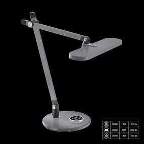 XXXLutz LAMPA NA PSACÍ STŮL, 38/53/37 cm - Kancelářské lampy - 003853020901