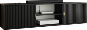 TV skříňka ELI 3 otevřenáTV skříňka černý