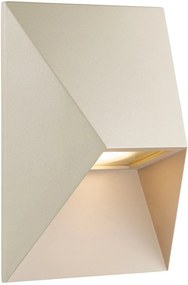 Nordlux pontio ip54 venkovní nástěnné svítidlo, 150 × 150 × 190 mm, gu10, 25 w, pískové