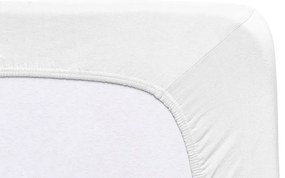 Florella Prostěradlo Avance Jersey Elastan Weiss, 90-100x200-220 cm