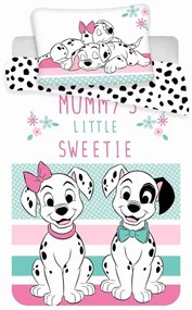 Jerry Fabrics Povlečení do postýlky 101 Dalmatians baby 100x135, 40x60 cm