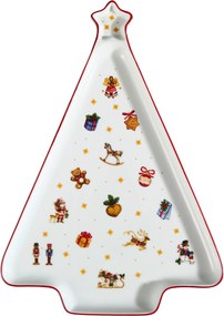 XXXLutz SERVÍROVACÍ PODNOS, keramika, 36/25,3/2,1 cm X-Mas - Sváteční nádobí - 0056530185