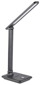 Polux LED Stmívatelná dotyková stolní lampa VINTO LED/9W/230V černá SA1582