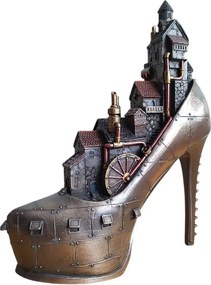 Steampunková bota – vesnice na vysokém podpatku, Veronese WU76936