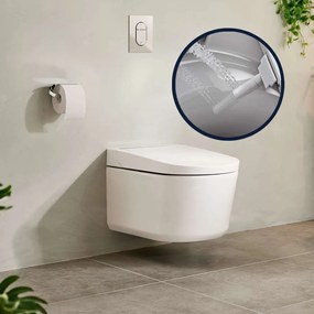 Grohe Sensia - Elektronický bidet s keramikou, Rimless, Triple Vortex, HyperClean, alpská bílá 36507SH0