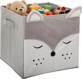 Úložný box Wolf, 29x29x29 cm, šedá