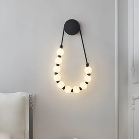 Toolight Rea, Nástěnné svítidlo G026-CP BLACK, OSW-06377