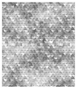 Samolepící fólie Gekkofix Flitry stříbrné šíře 45 cm