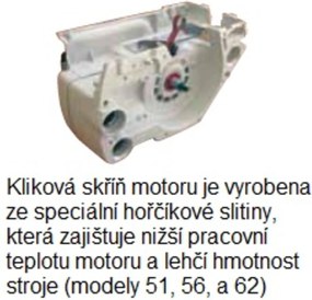 Řetězová pila s benzinovým motorem ACTIVE 51.51