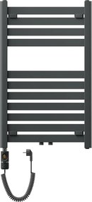 Mexen Uran, elektrické topné těleso 800x500 mm + topná tyč 600 W, antracitová, W105-0800-500-2600-66