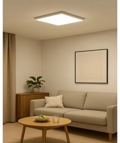 LED Stropní svítidlo LED/40W/230V 3000/4000/6500K 50x50 cm bílá