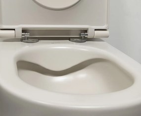 Isvea Isvea, INFINITY závěsná WC mísa, Rimless, 36,5x53cm, Ivory, 10NF02005-2K