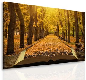 Malvis ® Obraz podzimní fantazie Velikost: 100x80 cm